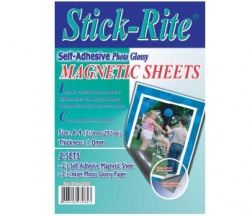STICK-RITE SELF-ADHESIVE PHOTO MAGNETIC SHEET A4 2/SET | Trinity ...